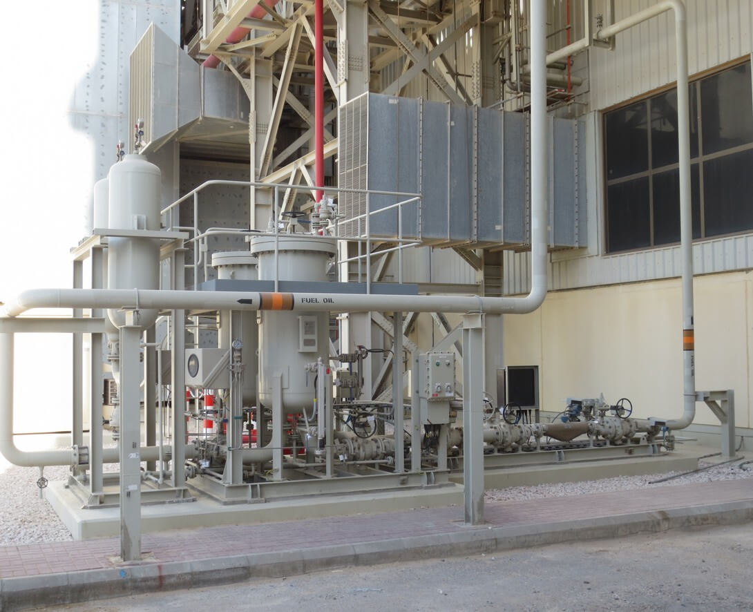 Oil metering section | Petrogas